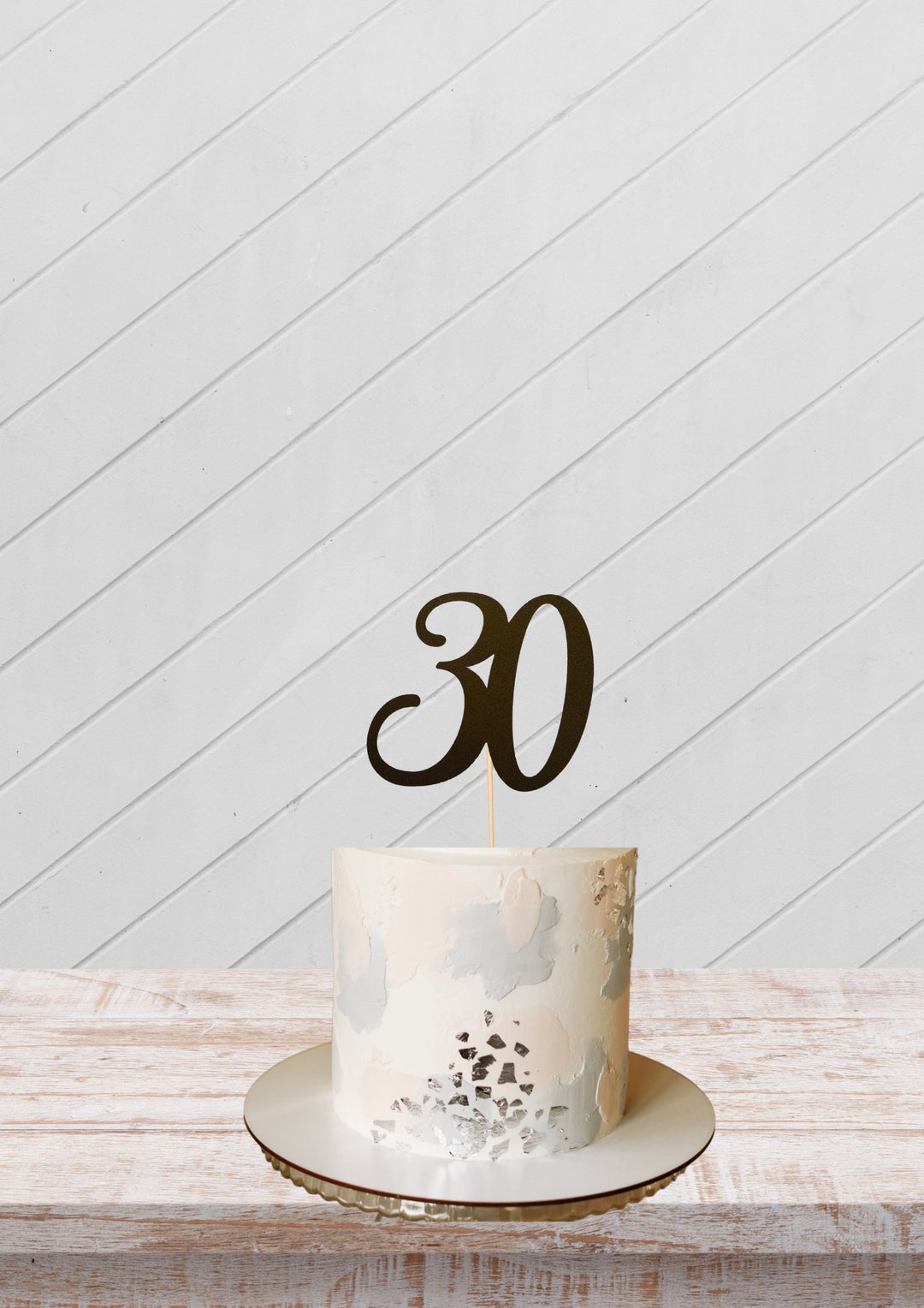 Personalised Cake Topper Birthday Party Cake Decoration Custom Age Cake ...