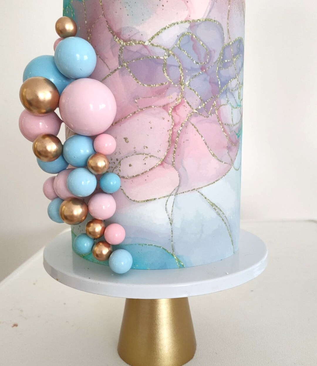 Balls Caketopper Balloon Cake Decoration Balls Cake Topper Cupcake ...