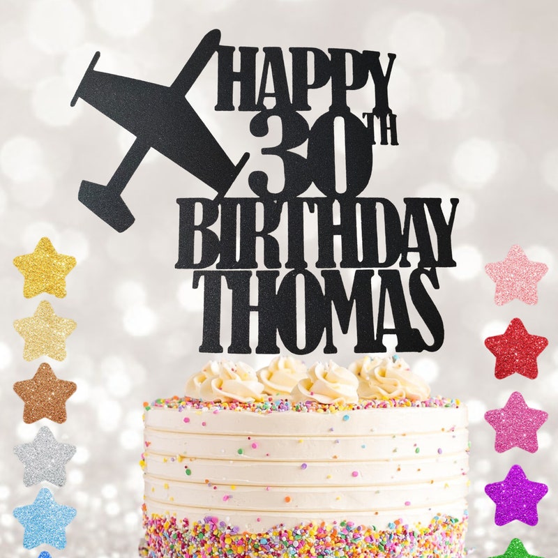 Plane Cake Topper - Etsy