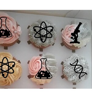 Science Cupcake Topper Perfect for Cupcake Decoration, Birthday ...