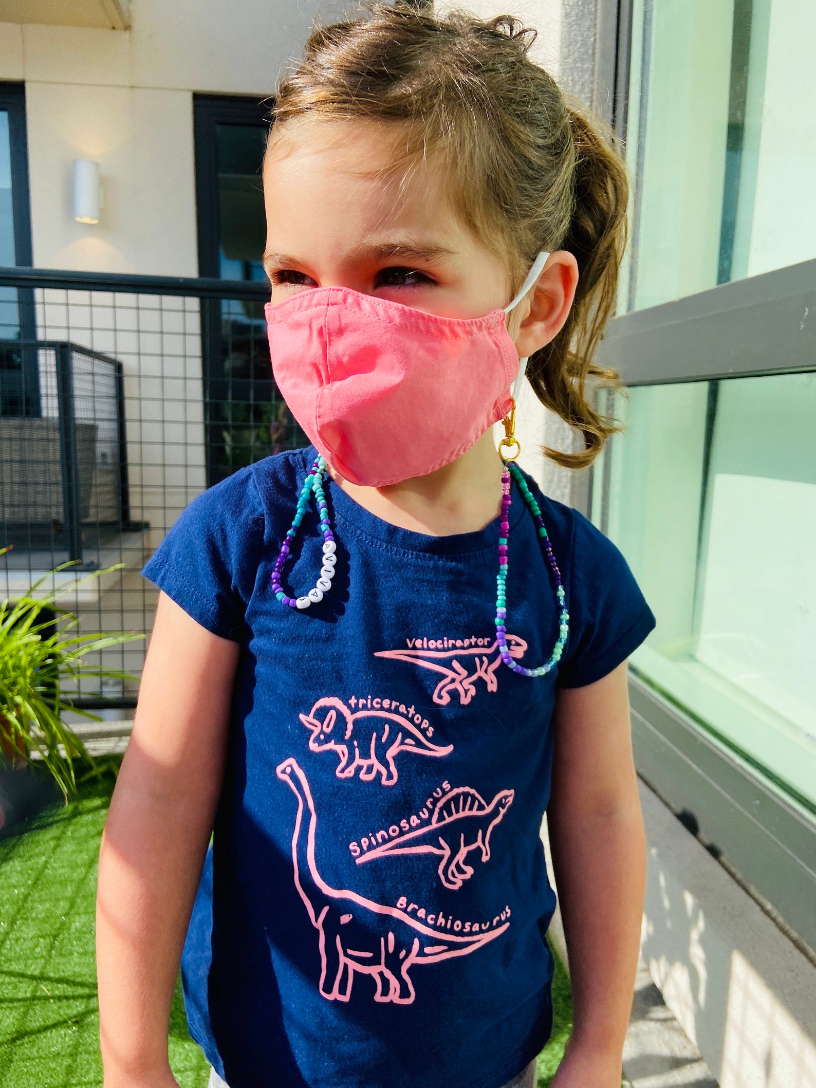 Custom Mask Lanyard Chain for Kids and Adults Personalized | Etsy