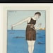 Vintage French Poster | Vintage Fashion Print | Women Model Fashion ...