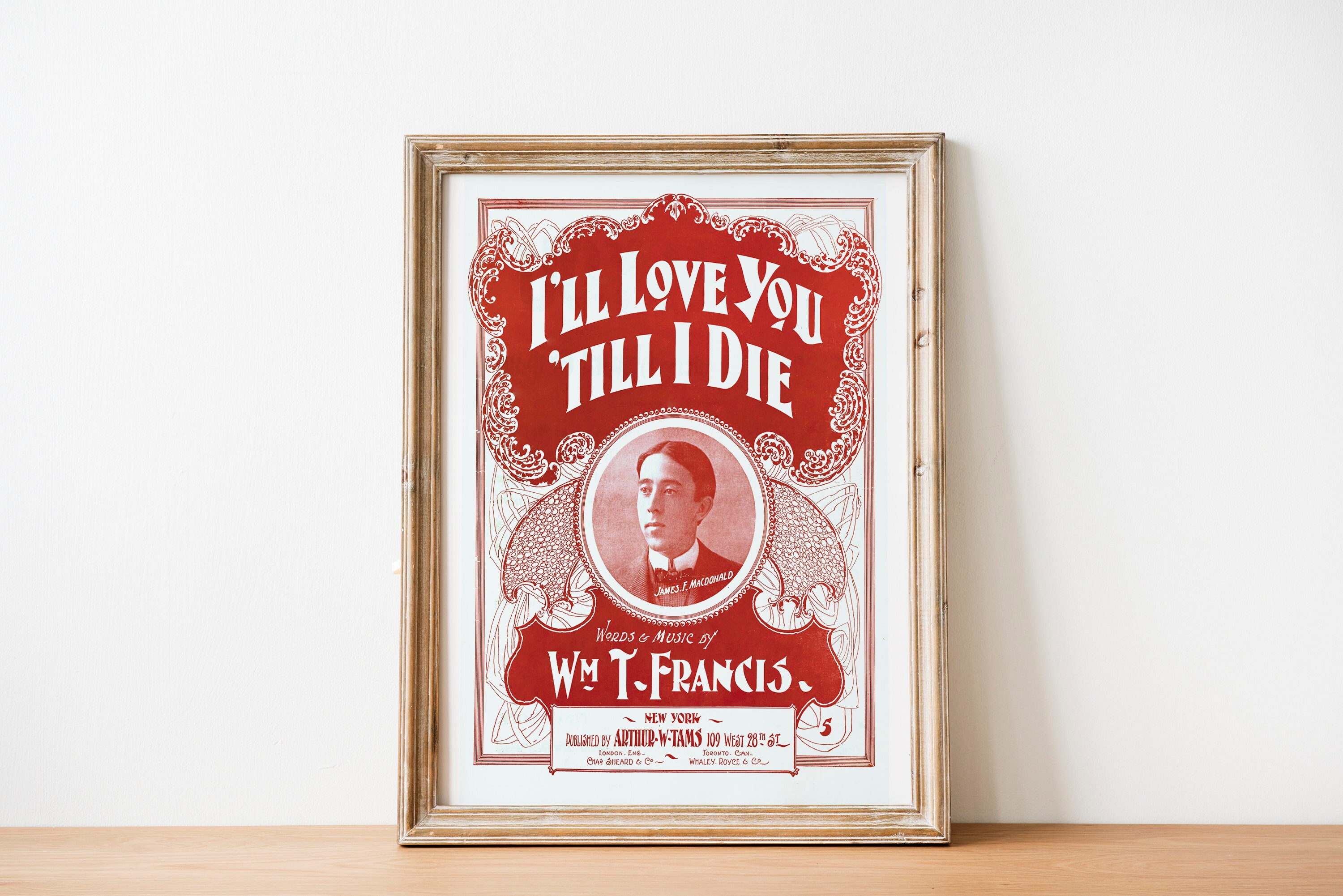 Vintage Valentine's Day Prints Set of 8 Vintage Posters Retro Romantic ...