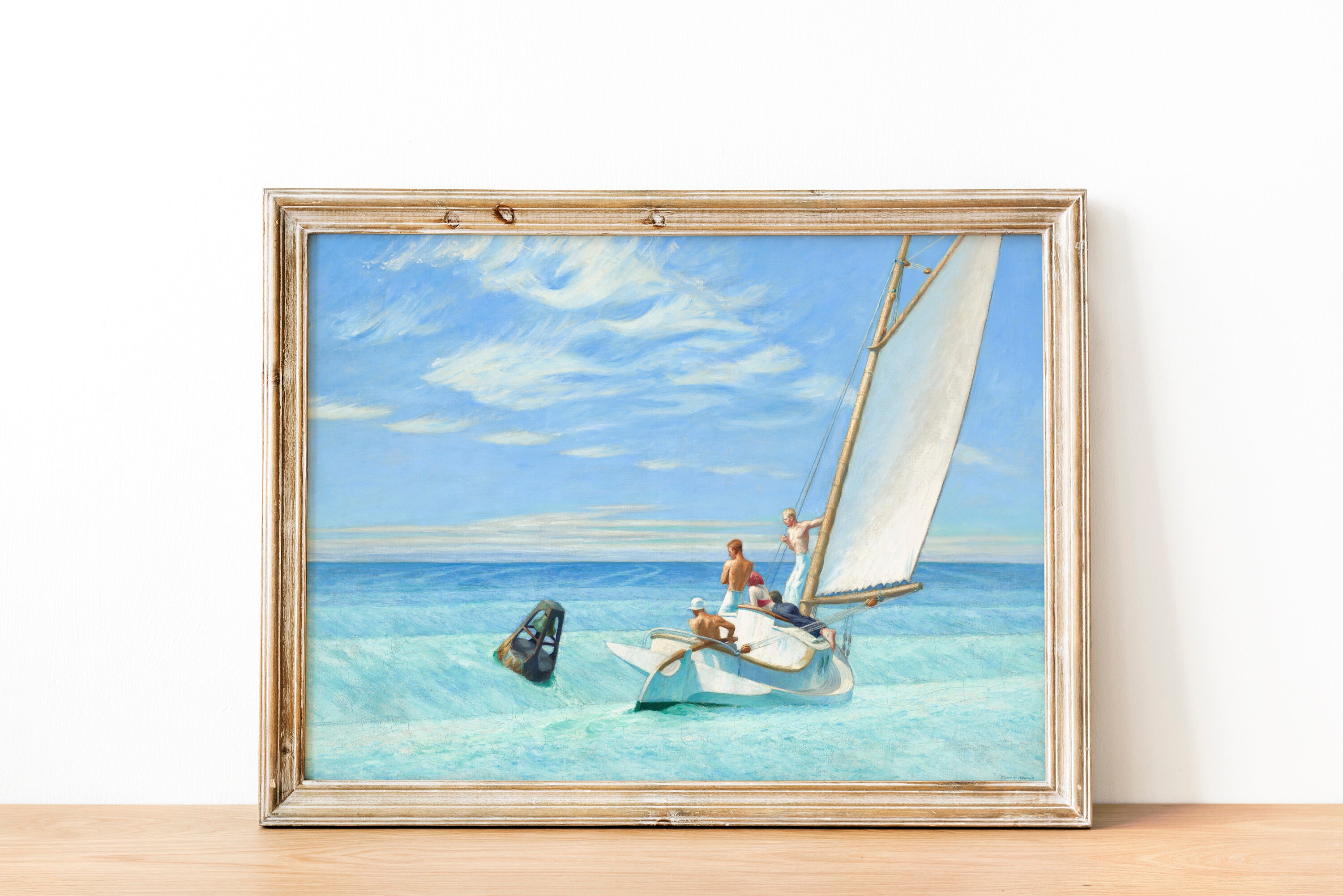 Ground Swell Poster Edward Hopper Print Americana Poster 1930s Poster ...