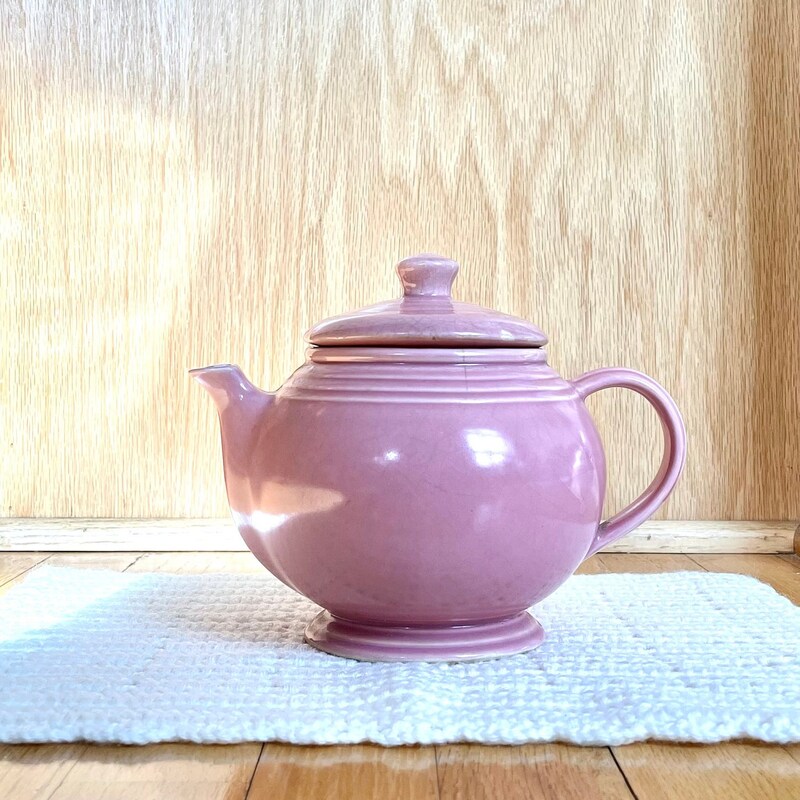 Pink Tea Pot - Etsy