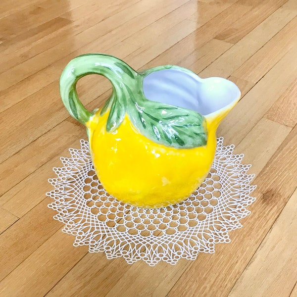 Lemon Pitcher - Etsy