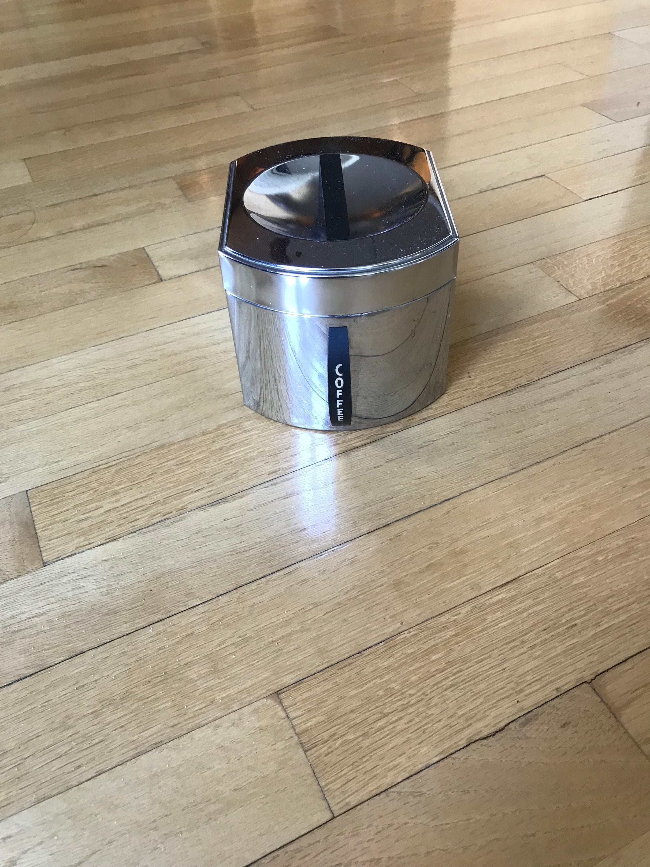 Midcentury Modern Vintage 1950s / 1960s Kormex Chrome Metal Coffee ...