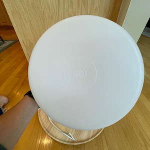 Vintage Tupperware Cake Cover Carrier #683-8 Butterscotch Golden Yellow ...