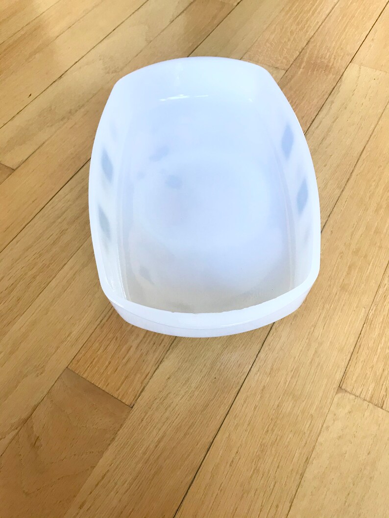 Small MCM Federal Glass Milk Glass Vintage Casserole Heat Proof Oven ...