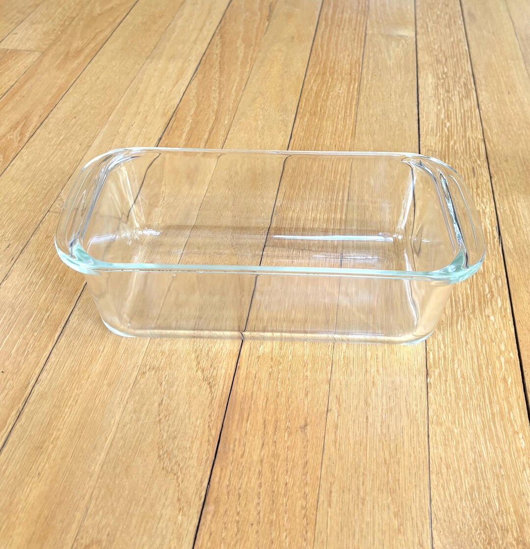 Pyrex Vintage Mid Century Glass Bread Loaf Pan 213 Made in USA 1.5 Qt ...