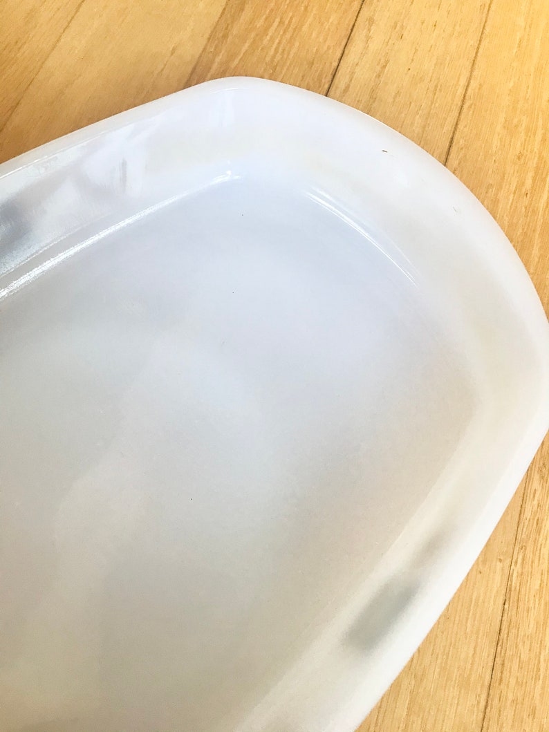 Small MCM Federal Glass Milk Glass Vintage Casserole Heat Proof Oven ...