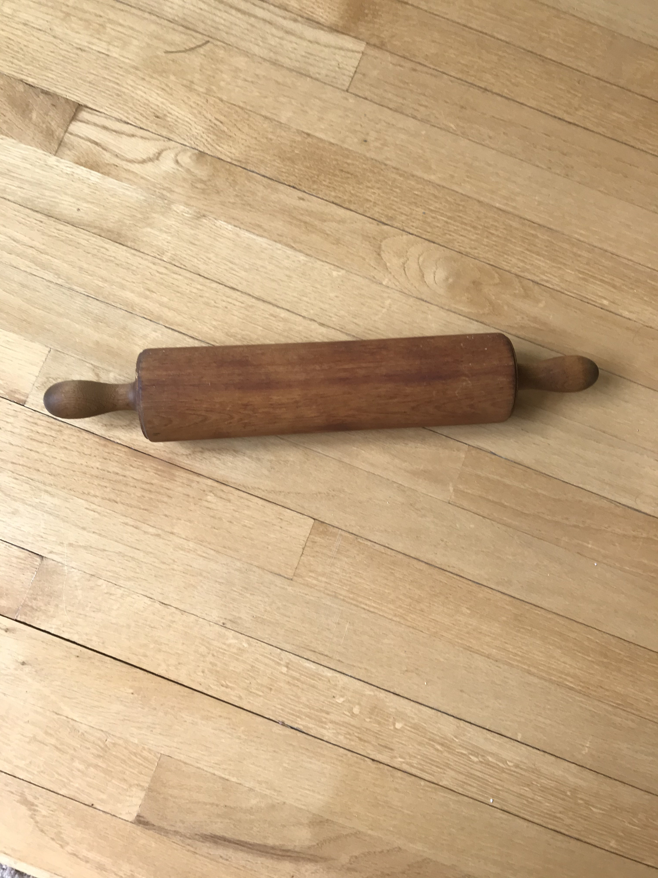 Beautiful Vintage Mid Century Solid Wood Bakers Rolling Pin / - Etsy