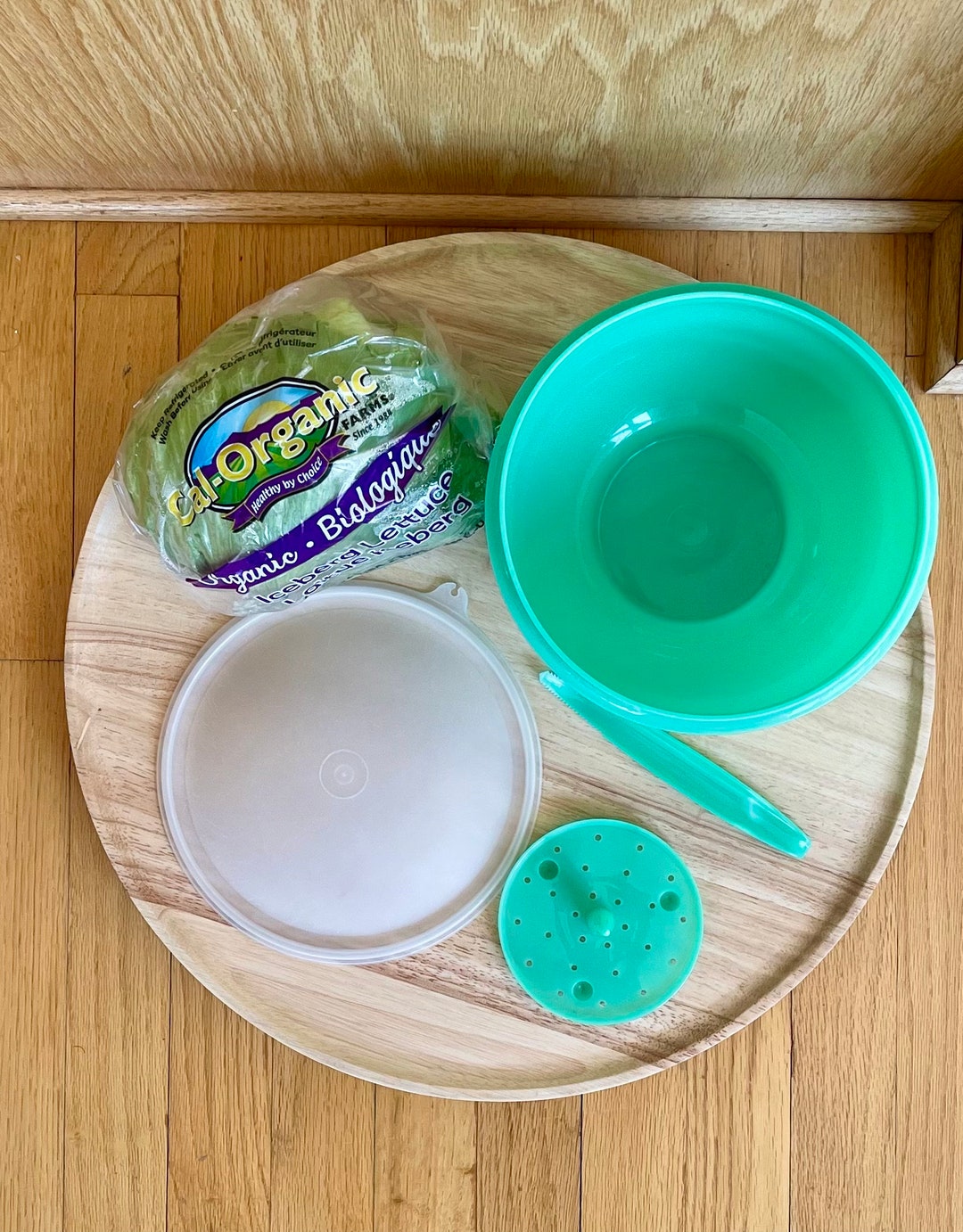 Vintage Green Tupperware Lettuce Crisp-it Keeper Refrigerator Storage ...