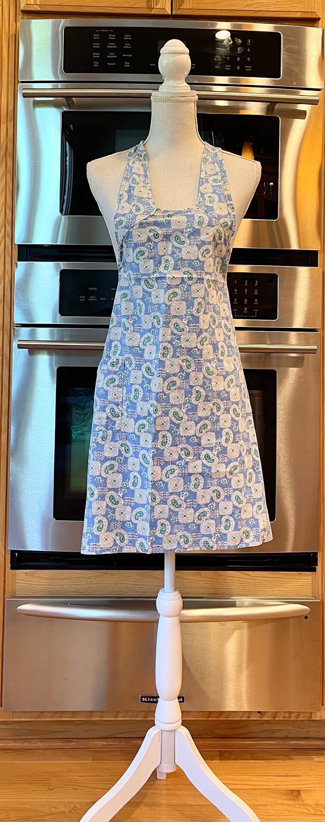 Summer Fun Vintage Full Apron With Funky Floral Print Pattern - Etsy