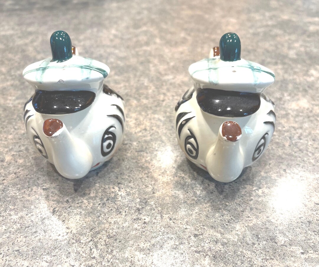 Delightful Vintage Hand Painted Wade Tea Pot Like Andy Cap Comic ...