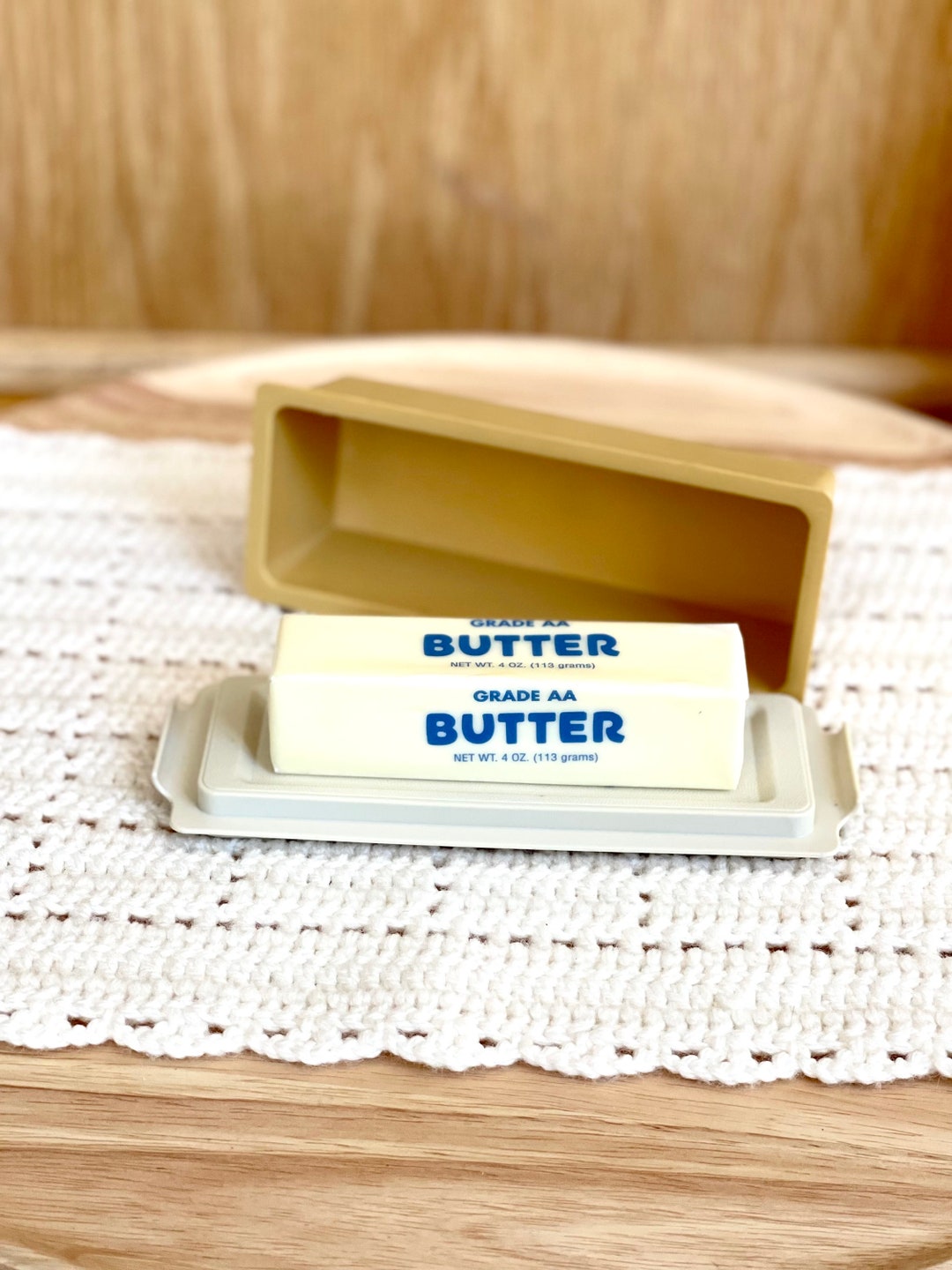 Vintage 1970s Midcentury Modern Tupperware 1 Stick Butter Keeper Dish ...