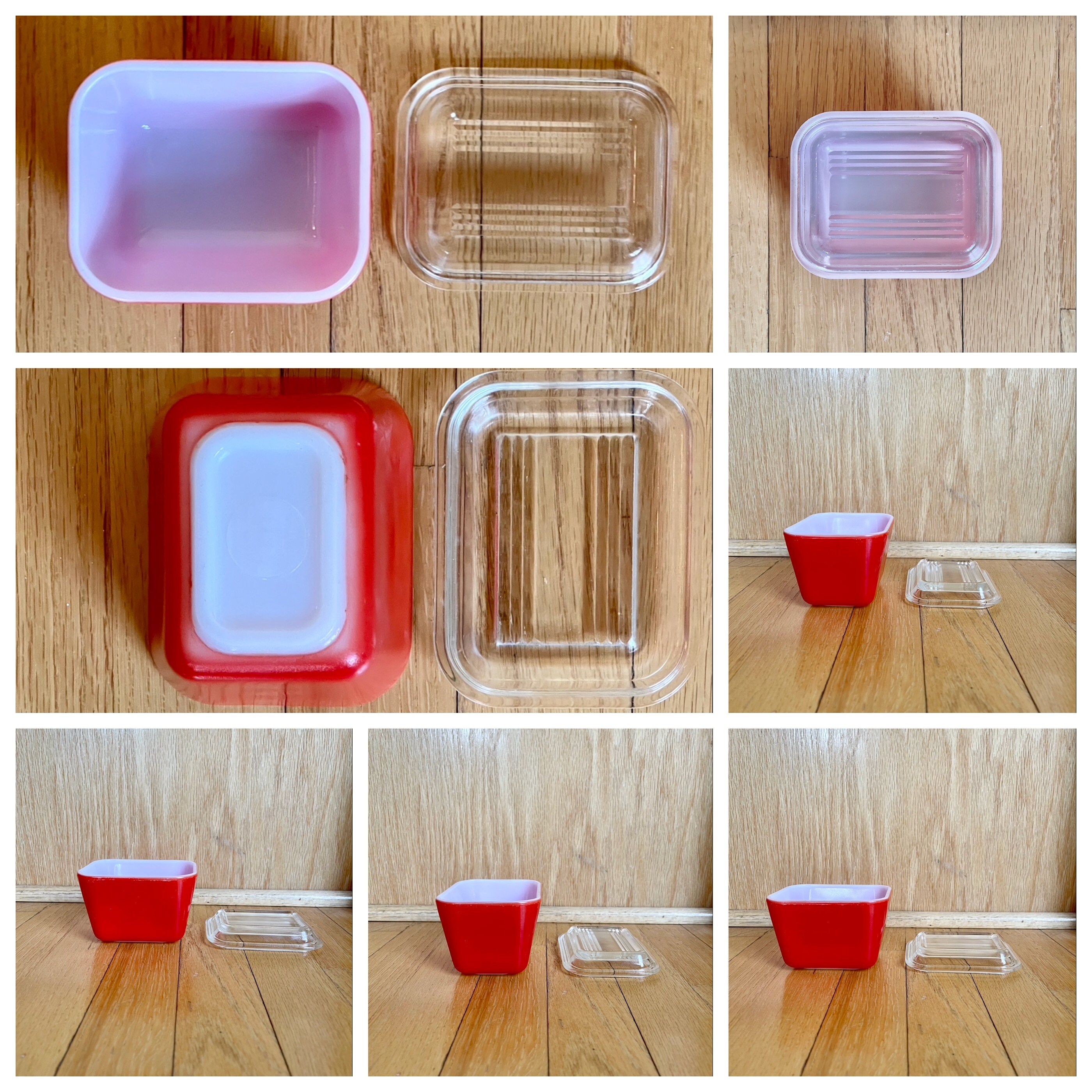 Mod Vintage Mid Century Small Rectangle Pyrex Refrigerator Dish With Lid No. 0501A - Etsy