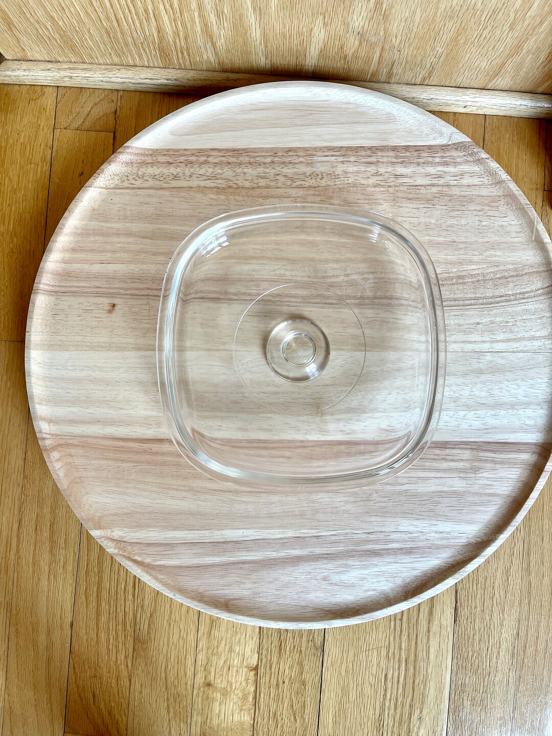 Vintage Clear Glass Pyrex Square Replacement Lid A-9-C Stamped #24 - Etsy