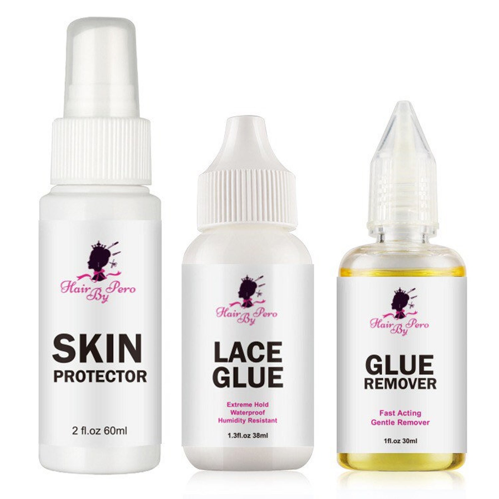 Lace Install Kit. Skin Protector, Lace Glue and Lace Glue Remover - Etsy