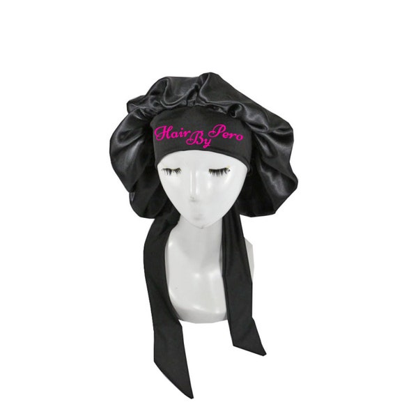 Satin Tie Bonnet - Etsy