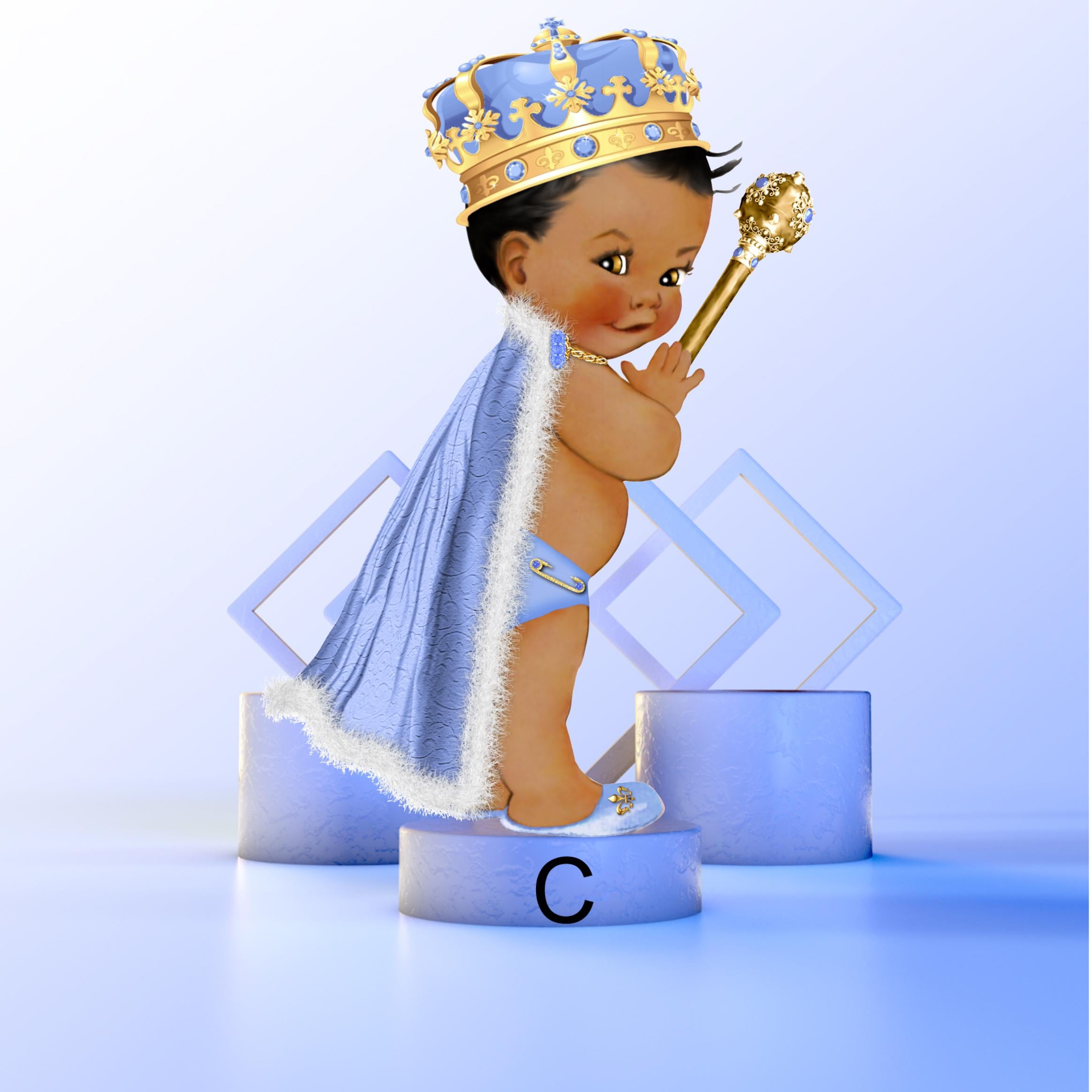 Royal Prince Centerpiece - Baby Shower Table Decor - Etsy