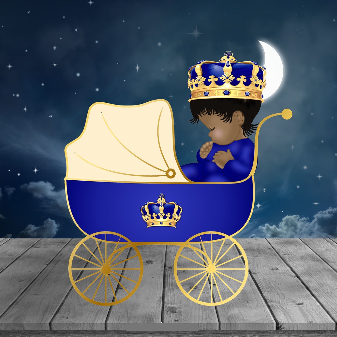Royal Prince Baby Centerpieces -baby Party Cutouts -baby Shower ...