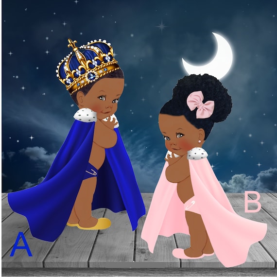 King and Queen Royal Babies Centerpieces Cutouts Baby | Etsy