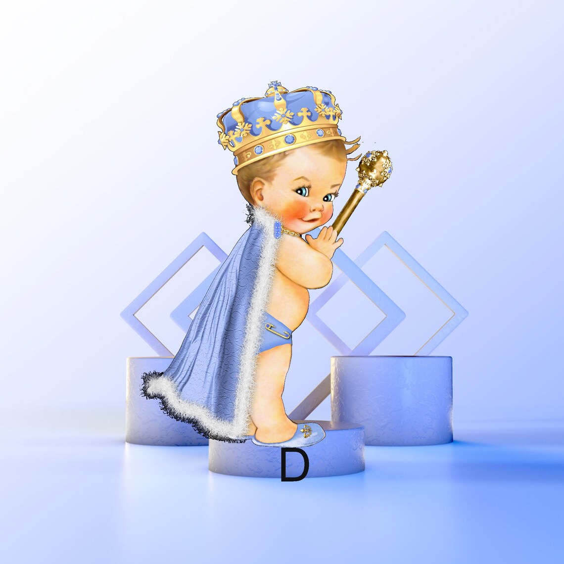 Royal Prince Centerpiece - Baby Shower Table Decor - Etsy
