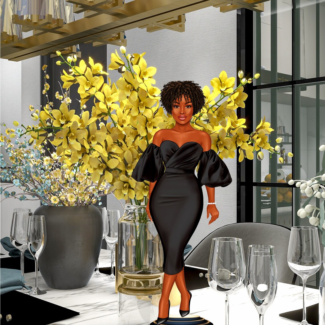 24 Inch Centerpieces - Table Decor - Cutouts - Party Table Props ...