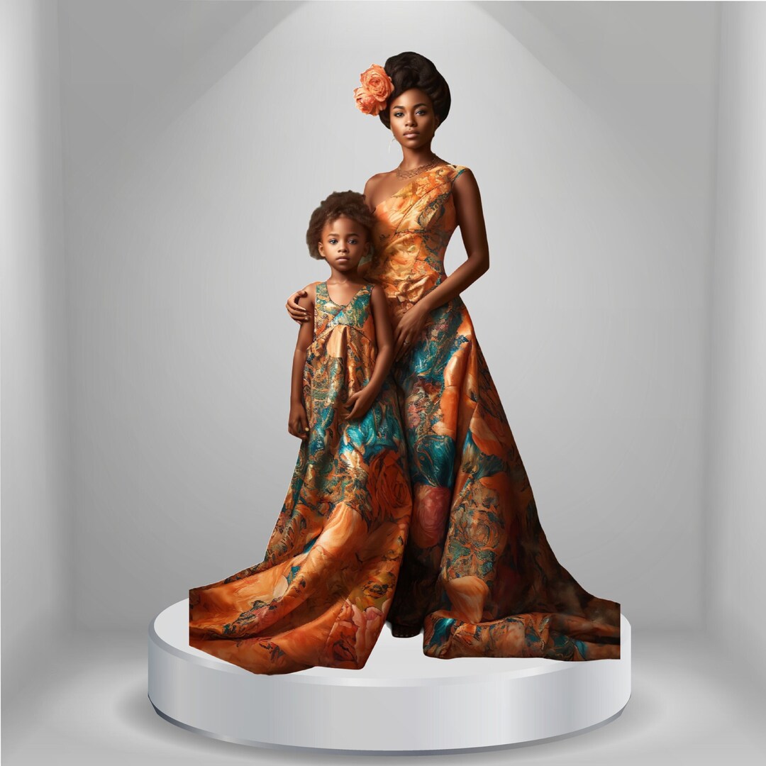 Mommy & Daughter Centerpiece – Double-sided Party Decor - Etsy