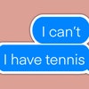 Tennis Sticker - Etsy