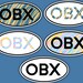 OBX Sticker Pack, Outer Banks, OBX, Waterproof, Water Bottle, VSCO ...