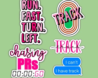 Track Sticker Pack, Track and Field Stickers - Etsy