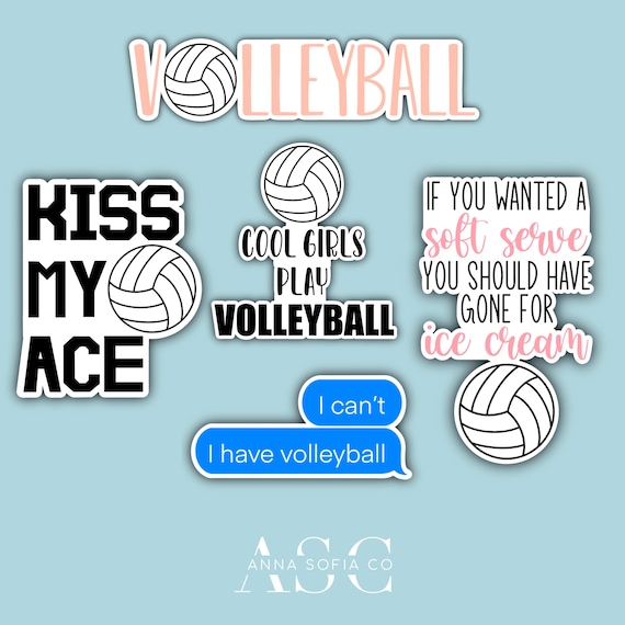 Cute Volleyball Fan Signs
