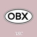 OBX Sticker Pack, Outer Banks, OBX, Waterproof, Water Bottle, VSCO ...