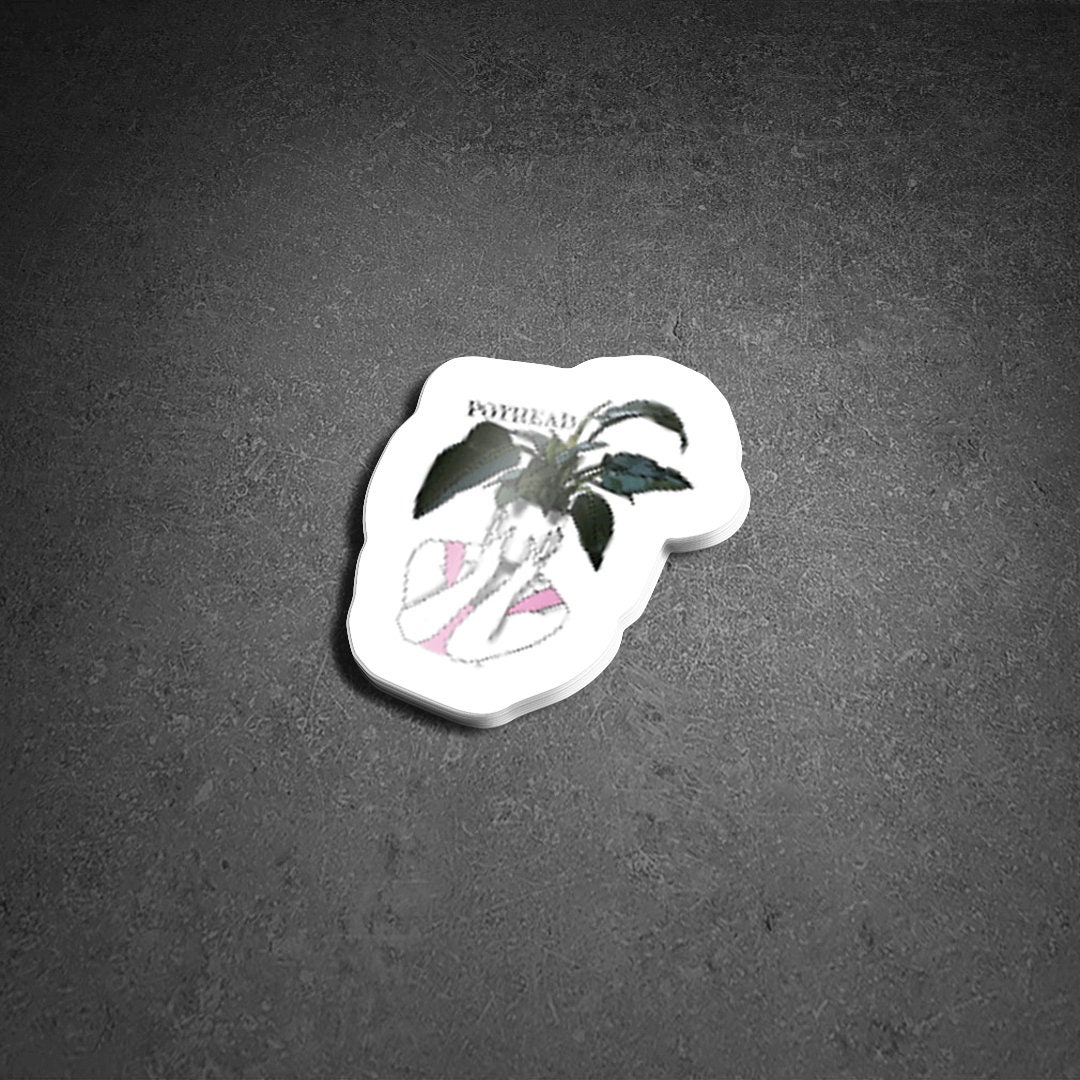 Pothead Sticker - Etsy