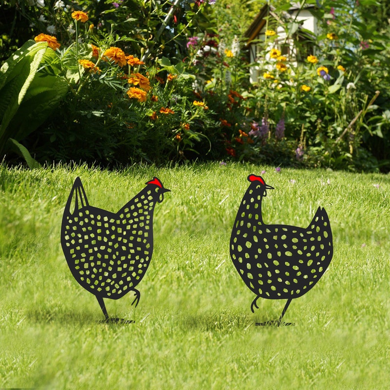 Chicken Garden Decorations - Etsy