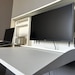 Foldable Wall Mounted Desk With Monitor Mount | Metal Murphy Desk ...