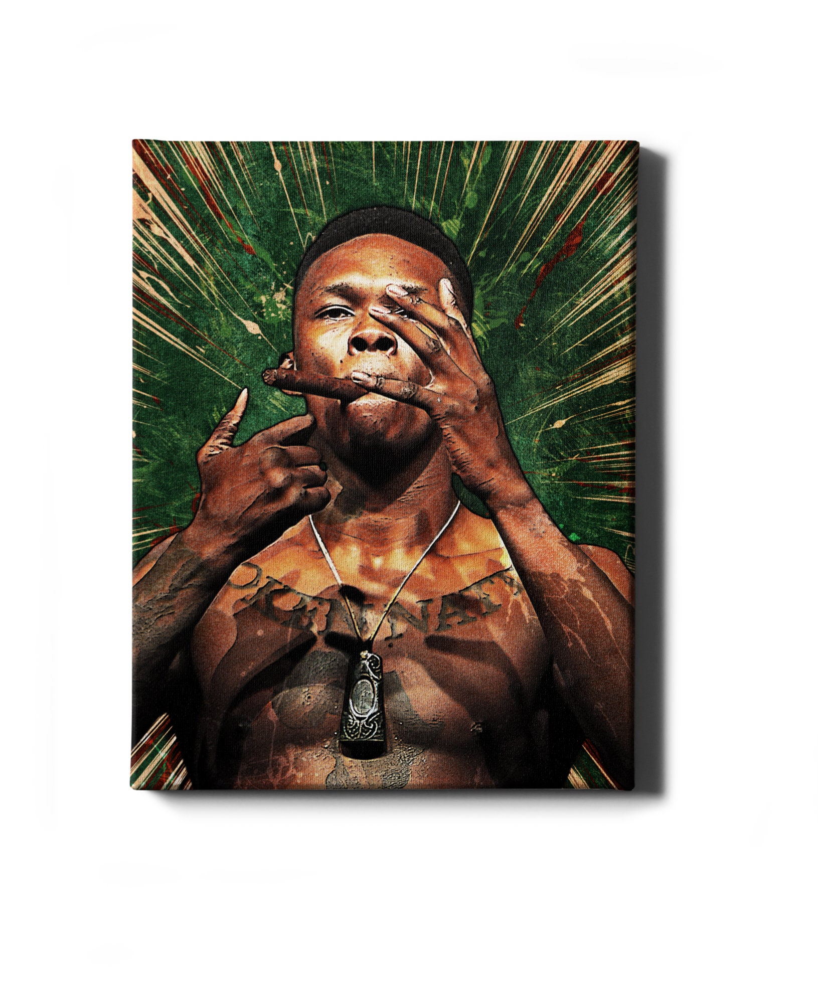 Football Poster Wall Decor Kids Decor Wrap Sports Art Print Canvas ...