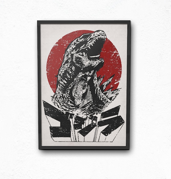 Godzilla Poster Japanese