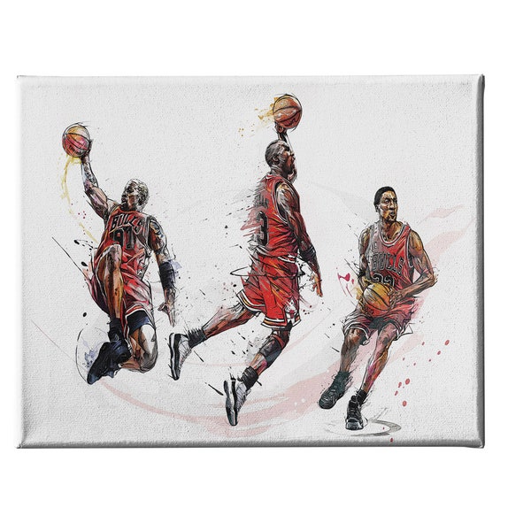 Chicago Bulls Posters - Etsy