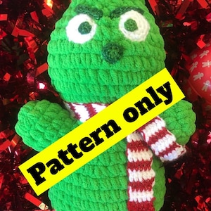 The Grinch Crochet Pattern - Etsy