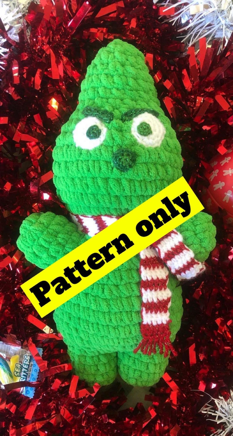 The Grinch Parody Crochet Pattern - Etsy