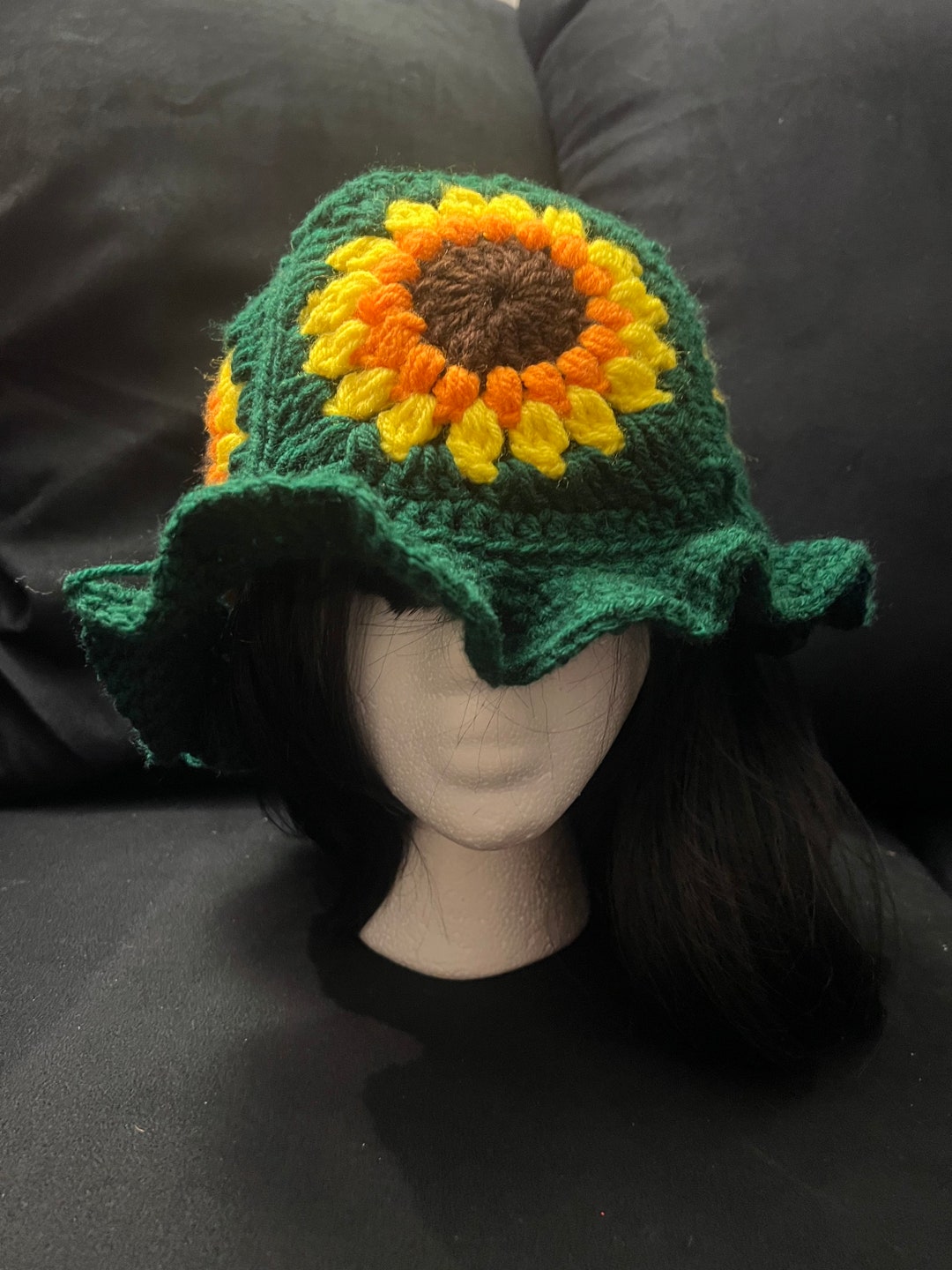 Sunflower Bucket Hat - Etsy