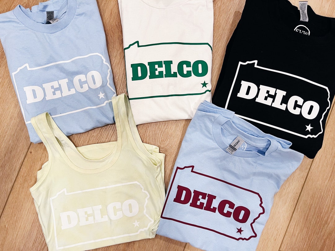 Delco Clothing, Custom Delco Clothes, Delaware County Clothes, Delco ...
