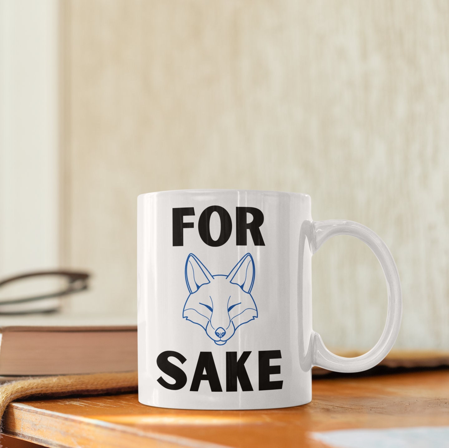 For Fox Sake Mug 11oz - Etsy