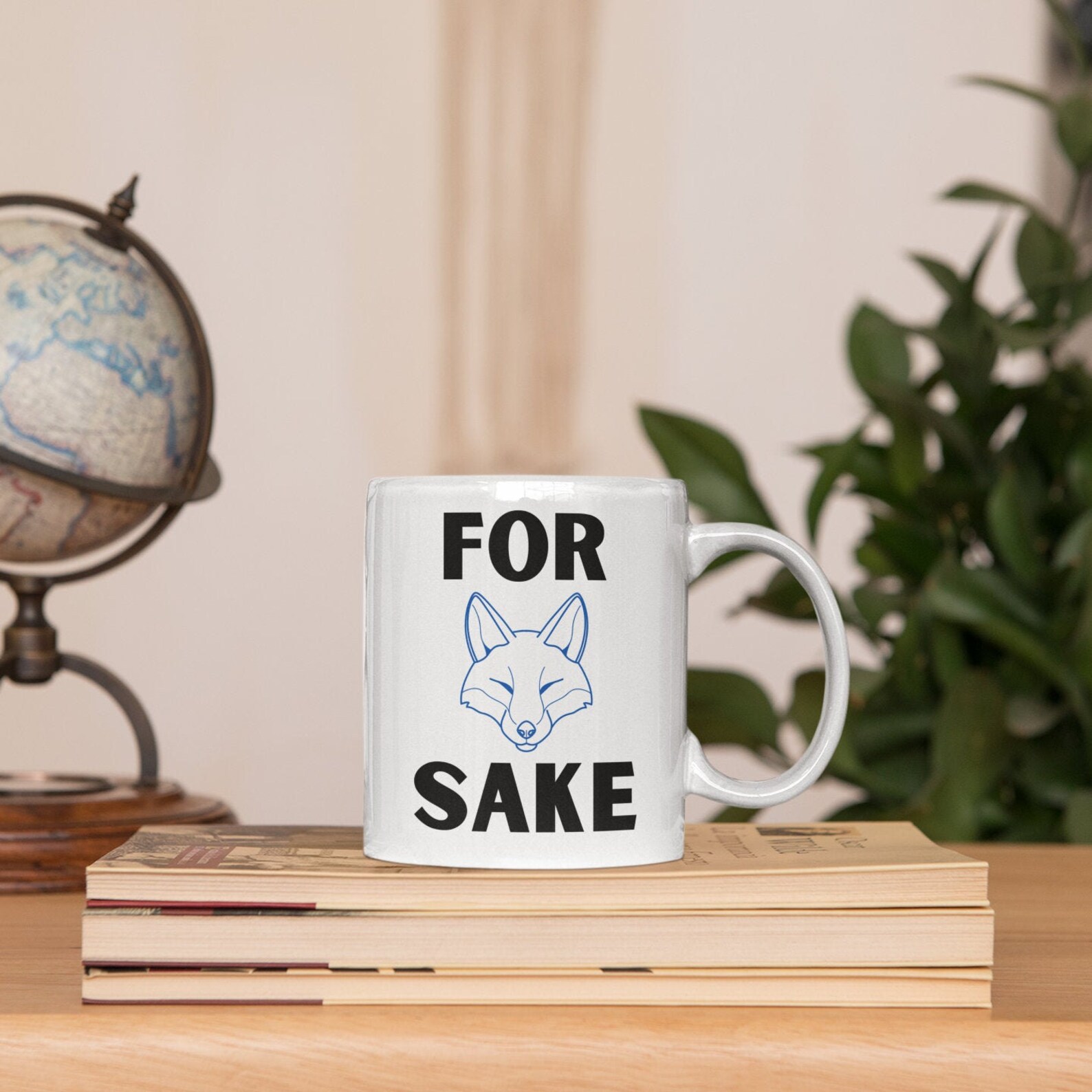 For Fox Sake Mug 11oz - Etsy