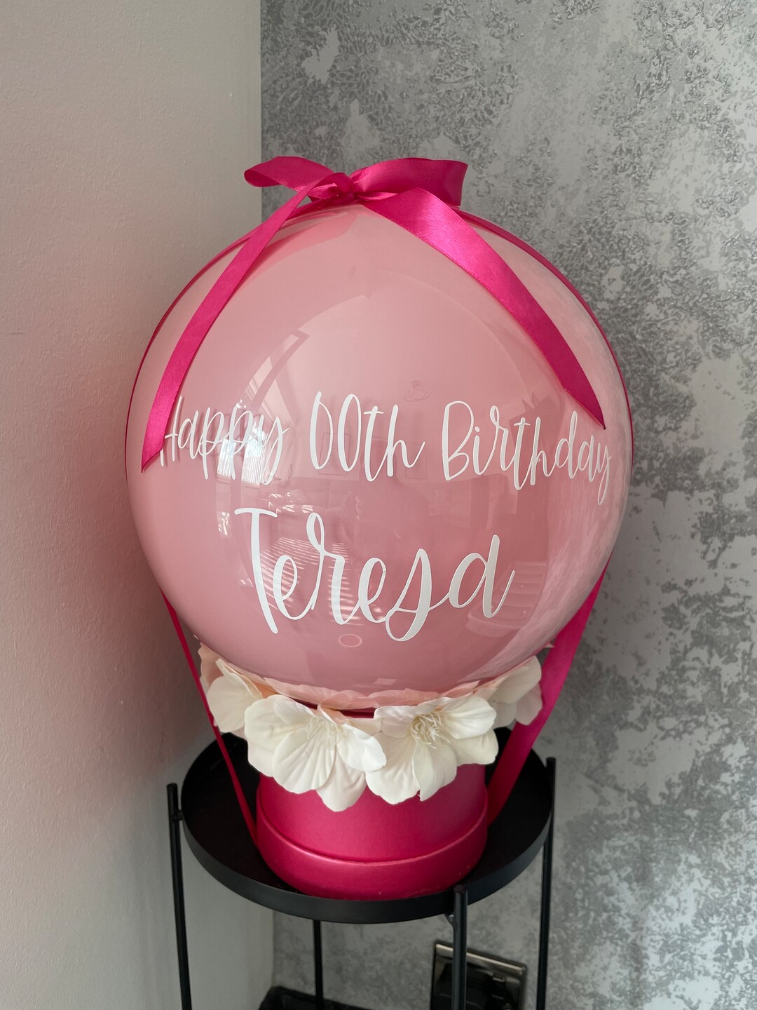 Hot Pink Bobo Balloon Bouquet - Etsy