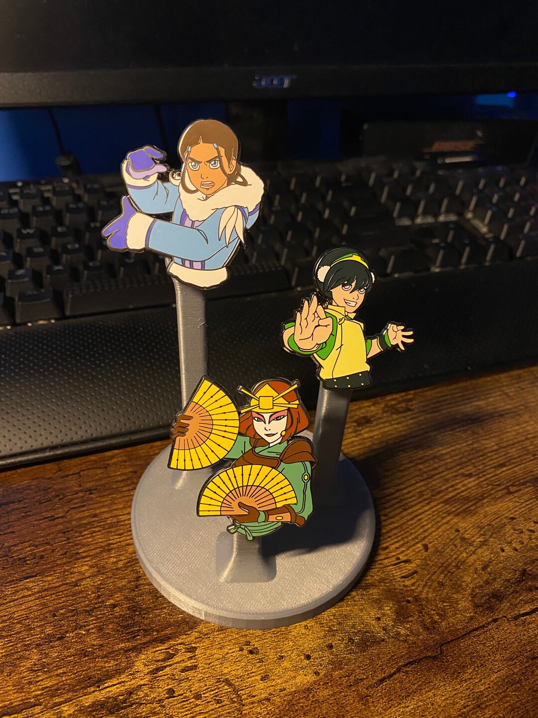 3 Enamel Pin Display Stand - Etsy