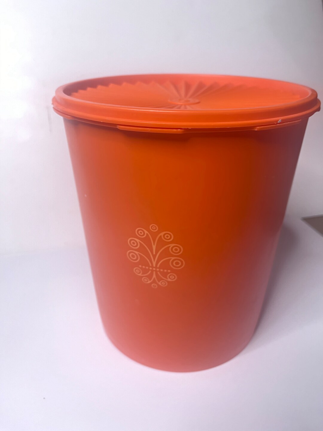 70’s Vintage Orange Tupperware - Etsy